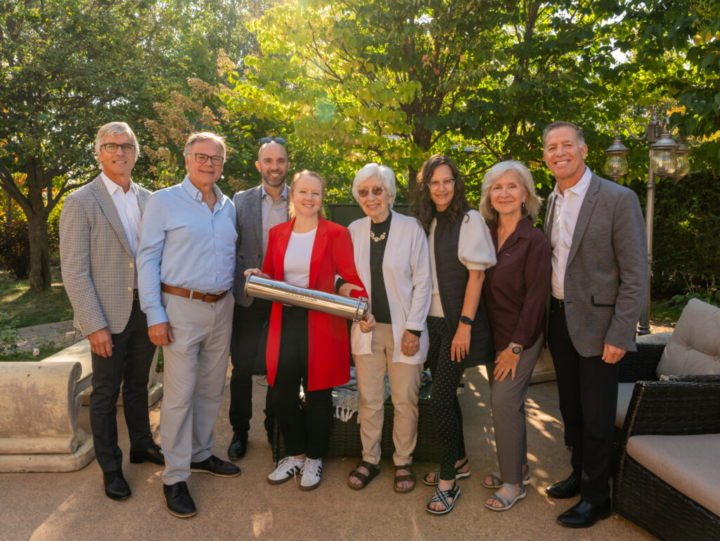 Pallia-Vie scelle une capsule temporelle pour marquer la construction de son futur Centre de ...